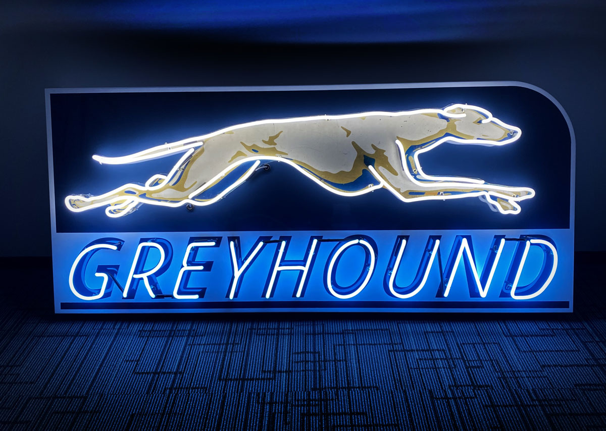 Greyhound - The Lumi Neon Museum