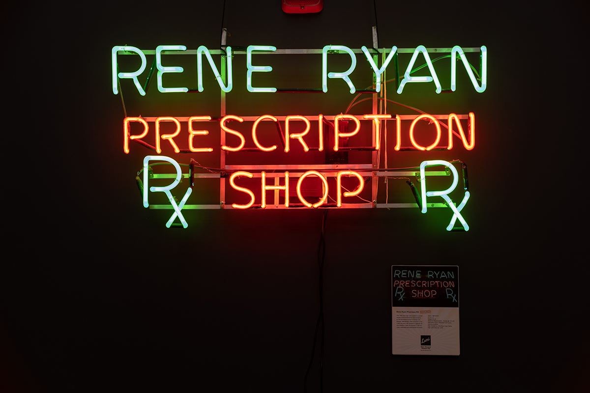 Rene Ryan Rx Prescription Shop - The Lumi Neon Museum